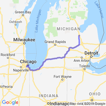 Limousine service between Carrollton, MI and O'Hare Midway airport