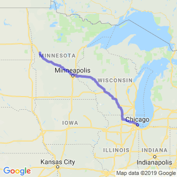 Limousine service between Elizabeth, MN and O'Hare Midway airport